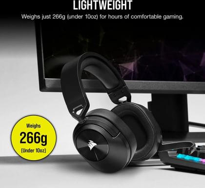 Corsair HS55 Core Wireless Gaming Headphones Price in India 2024, Full ...