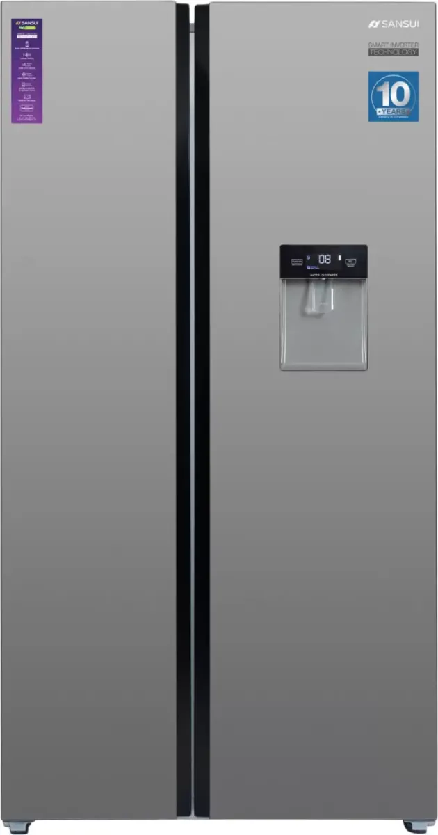 Sansui 520ISSNS 544 L Side by Side Refrigerator Price in India 2025 ...