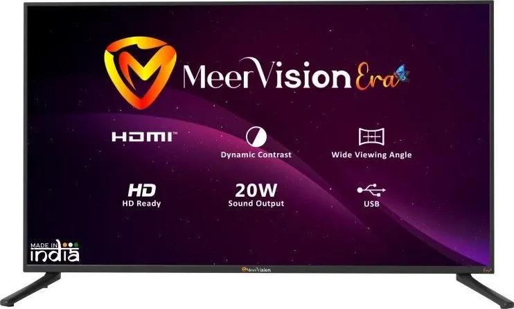 MeerVision Era 32 inch HD Ready Smart LED TV - Price in India (Apr 2026 ...