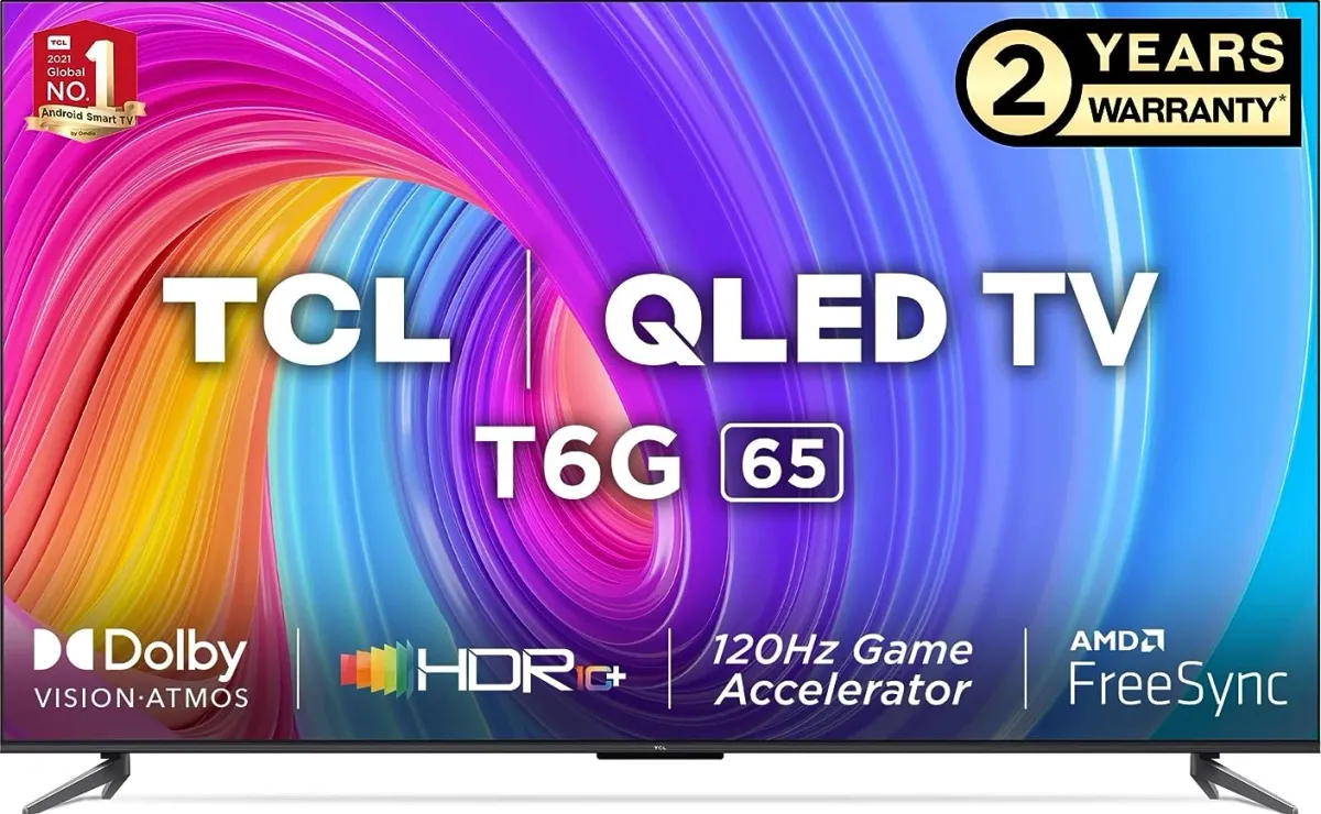 TCL T6G 65 inch Ultra HD 4K Smart QLED TV (65T6G) Price in India 2025 ...