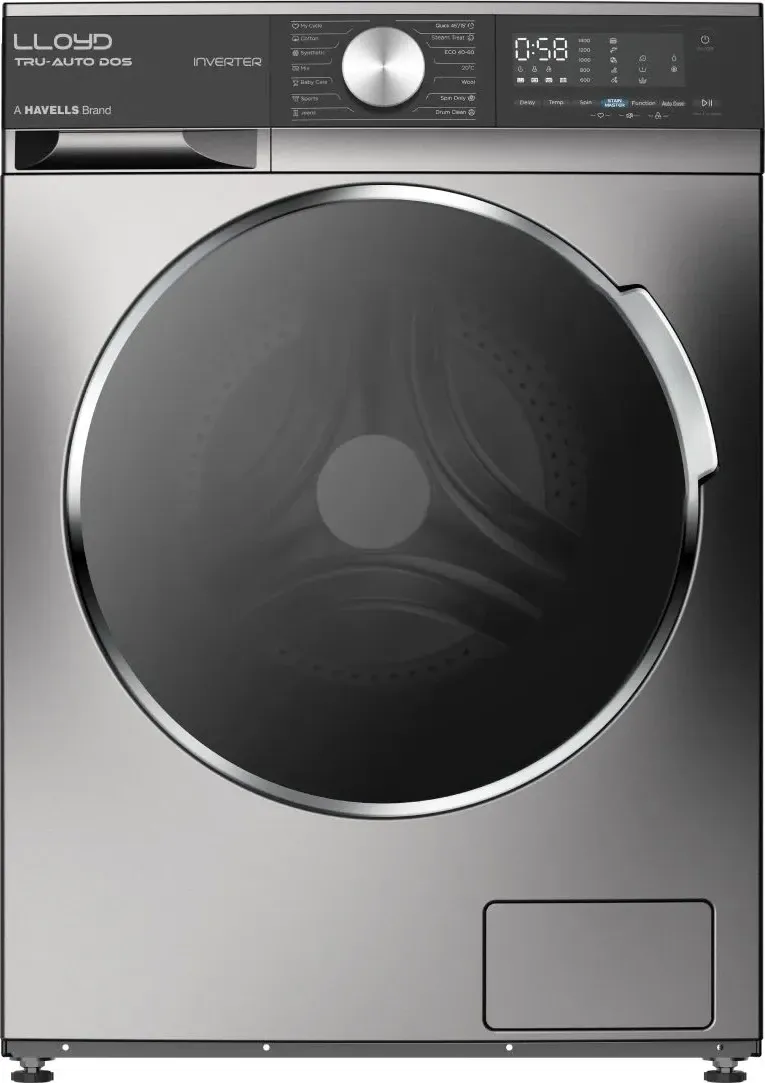 Lloyd Tru Auto Dos GLWF104TAGGB 10 kg Fully Automatic Front Load ...