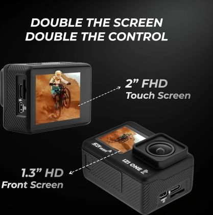 IZI One Plus 5K 48MP Action Camera Price in India 2025, Full Specs ...