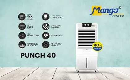 Mango Punch 40 L Desert Air Cooler Price in India 2025, Full Specs & Review | Smartprix