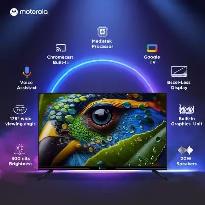 Motorola Envision X 32 inch HD Ready Smart QLED TV (32HDGQMWSTQ) Price ...
