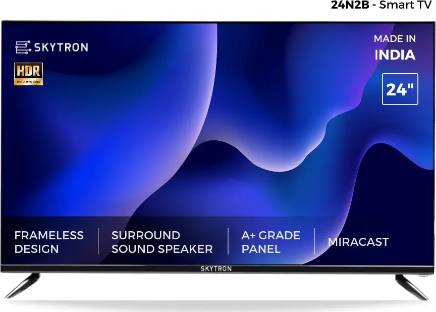 Skytron 24N2B 24 Inch HD Ready Smart LED TV - Price in India (Apr 2026 ...