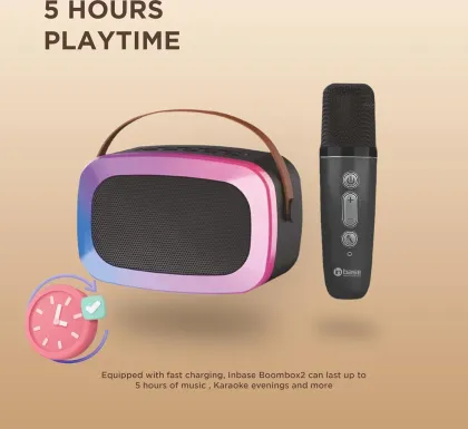 Inbase Boombox 2 6W Bluetooth Speaker Price in India 2025, Full Specs & Review | Smartprix