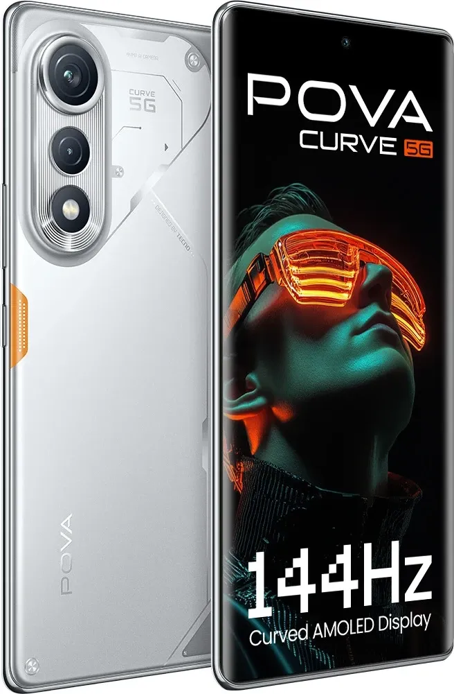 Tecno Pova Curve 5G (8GB RAM + 128GB) Price in India 2025, Full Specs ...