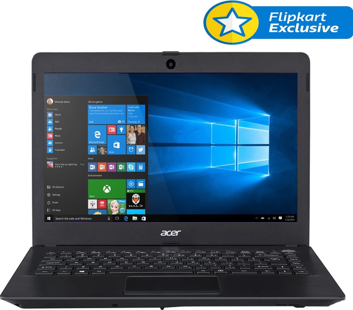 Acer One 14 Z1402-394D (NX.G80SI.012) Laptop (5th Gen Ci3/ 4GB/ 500GB ...