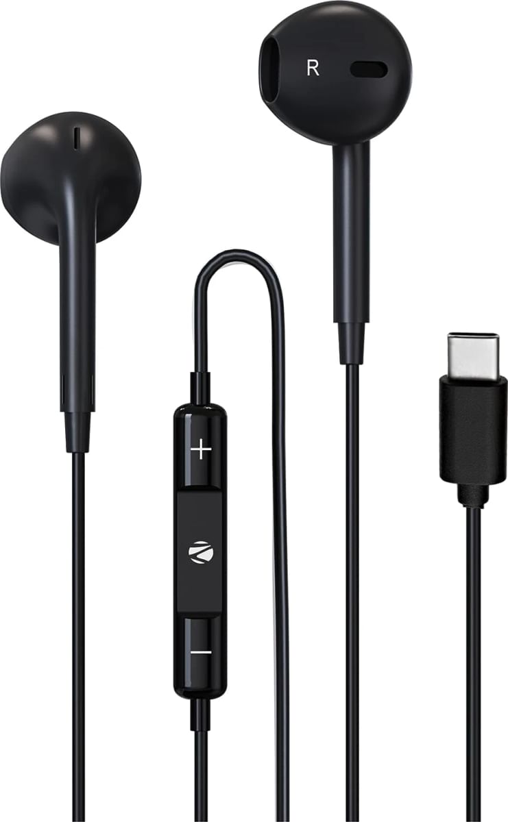 Zebronics Zeb-Buds 30 Type-C Wired Earphones Price in India 2025, Full ...
