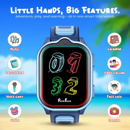 PunnkFunnk TrackNova Kids Smartwatch Price in India 2025, Full Specs ...