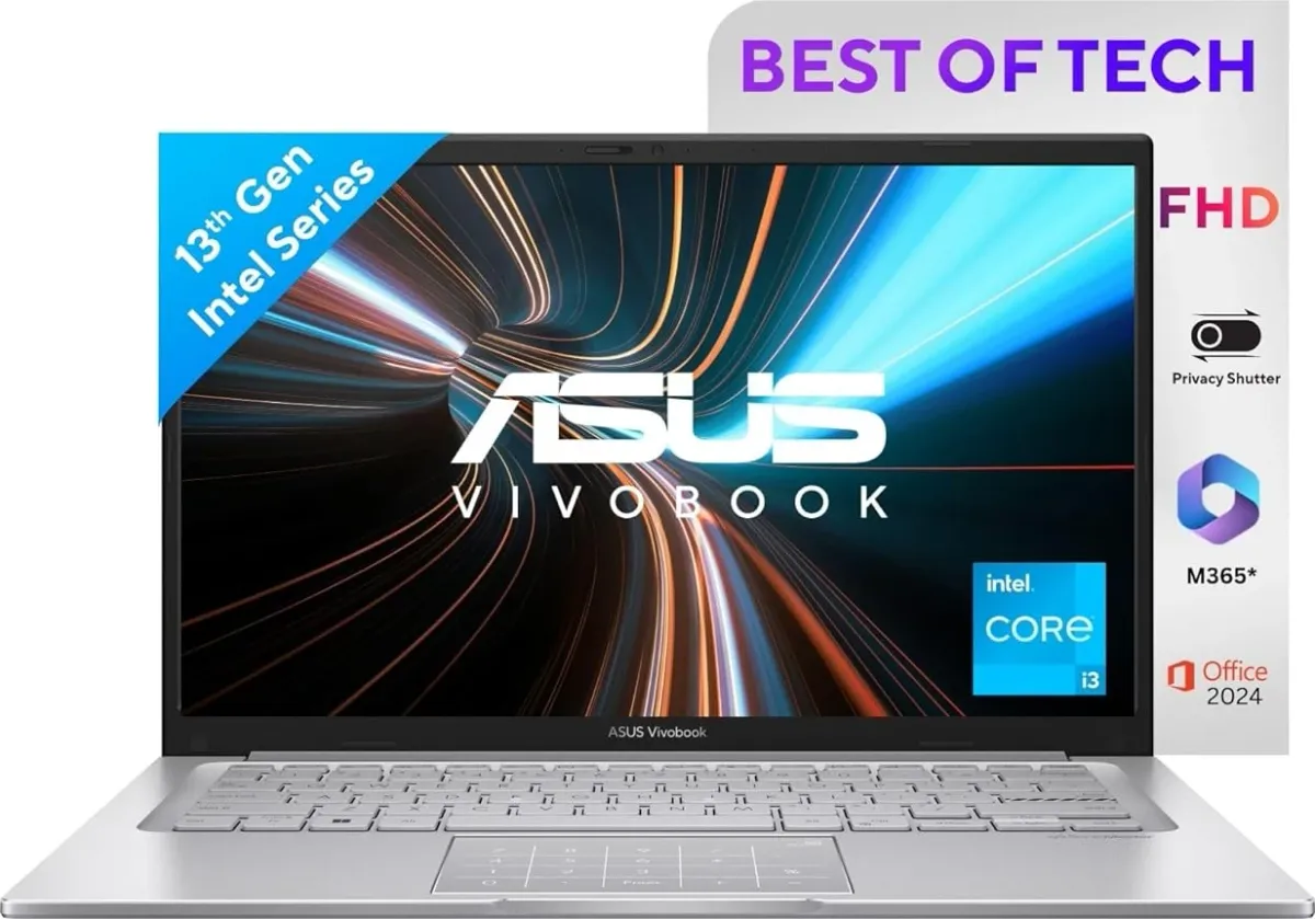 Asus VivoBook 14 X1404VA-NK760WS Laptop (13th Gen Core i3/ 8GB/ 512GB SSD/ Win11 Home) Price in ...