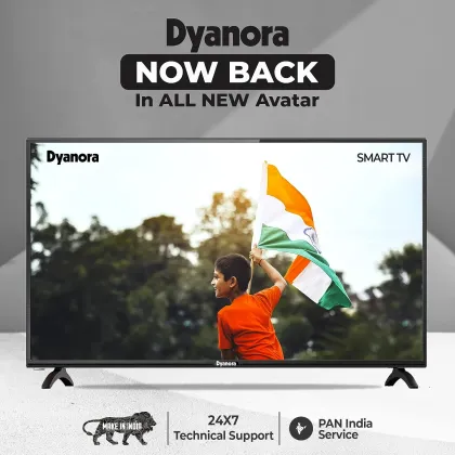 Dyanora DY-LD24H0S 24 inch HD Ready Smart LED TV - Price in India (May ...