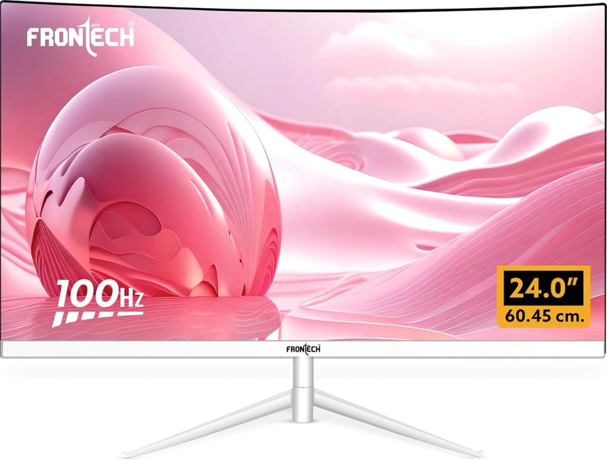 Frontech Ultima MON-0080 24 inch Full HD Curved Monitor Price in India ...