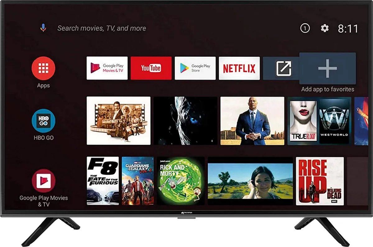 Micromax 32TA6445HD 32-inch HD Ready Smart LED TV Price in India 2025 ...