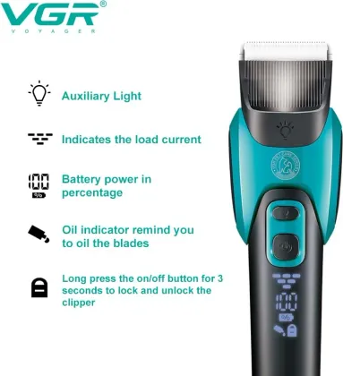 VGR V-208 Pet Hair Trimmer Price in India 2025, Full Specs & Review | Smartprix