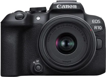 Canon EOS R10 24.2 MP Mirrorless Camera (RF-S 18-45mm F/4.5-6.3 IS STM ...