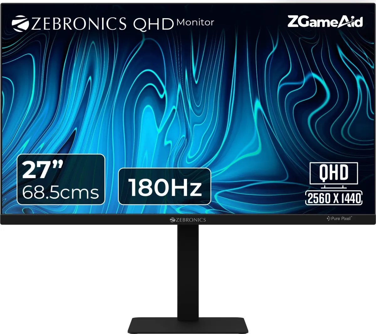 Zebronics S27A 180 Hz 27 inch Quad HD Gaming Monitor - Price in India ...