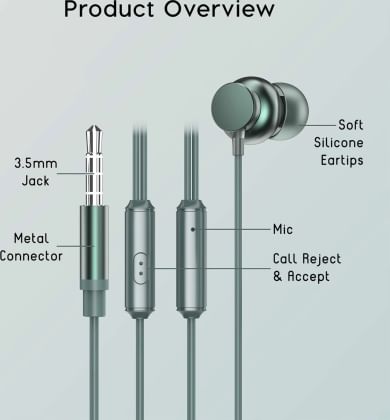 Ambrane Stringz 38 Wired Earphones Price in India 2025, Full Specs & Review | Smartprix