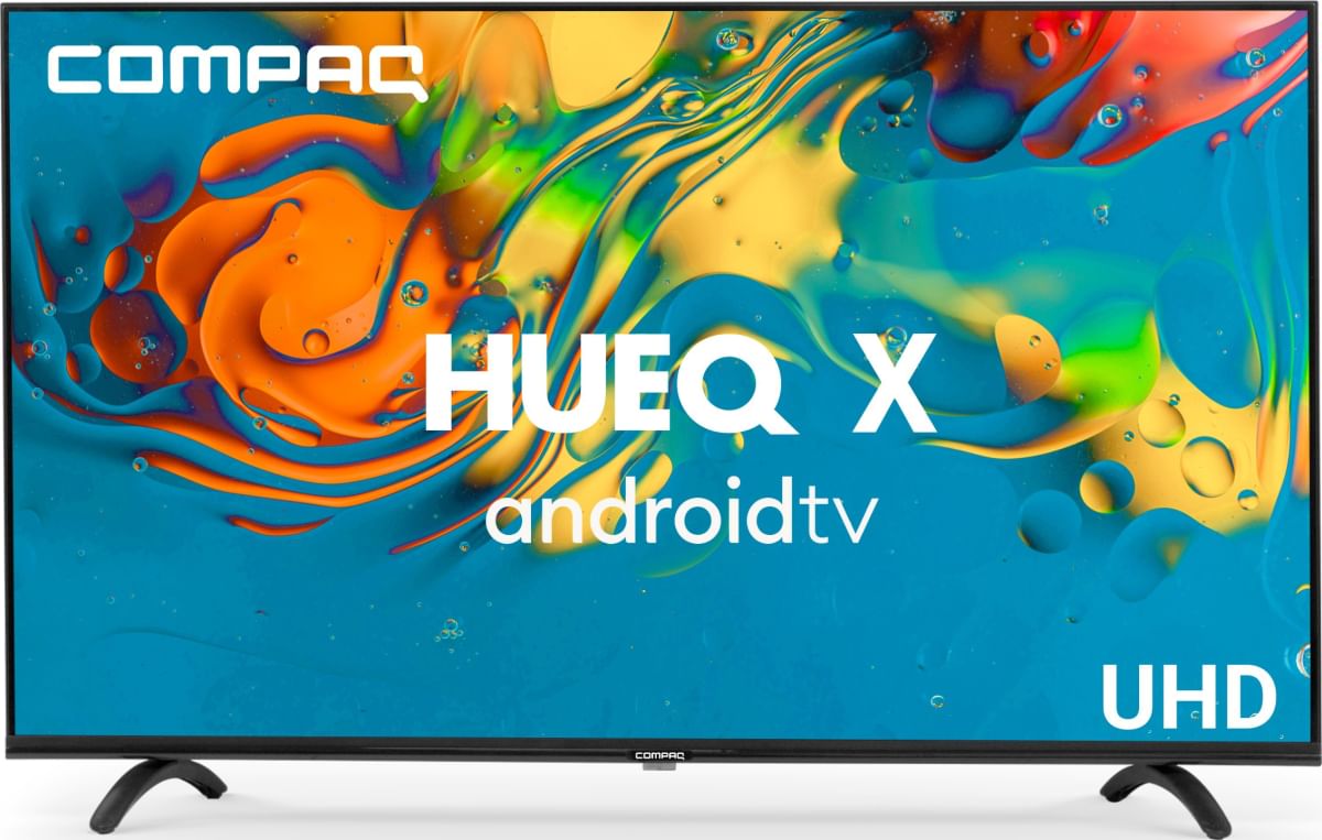 Compaq HUEQ X 43 inch Ultra HD 4K Smart LED TV (CQV43AX1UD) Price in ...