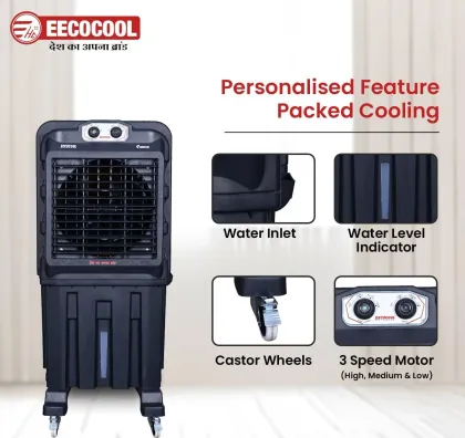 Eecocool Chiller 100 L Desert Air Cooler Price in India 2026, Full ...
