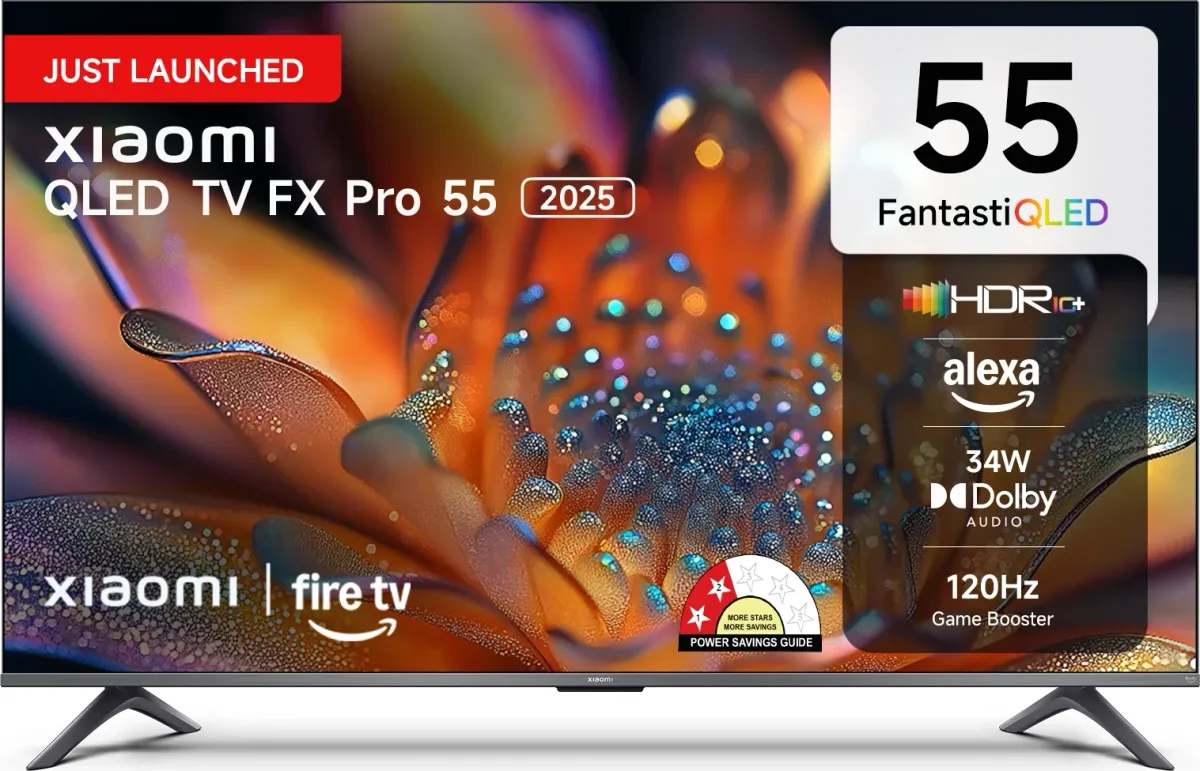 Xiaomi FX Pro Series 55 inch Ultra HD 4K Smart QLED TV (L55MB-FPIN ...