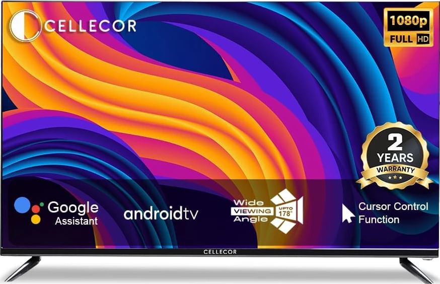 Cellecor E43P 43 inch Full HD Smart LED TV Price in India 2025, Full ...