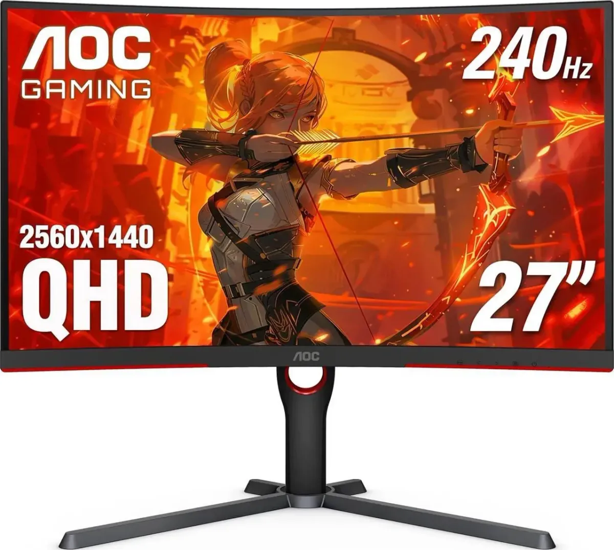 AOC CQ27G4H 27 inch Quad HD Curved Gaming Monitor - Price in United ...