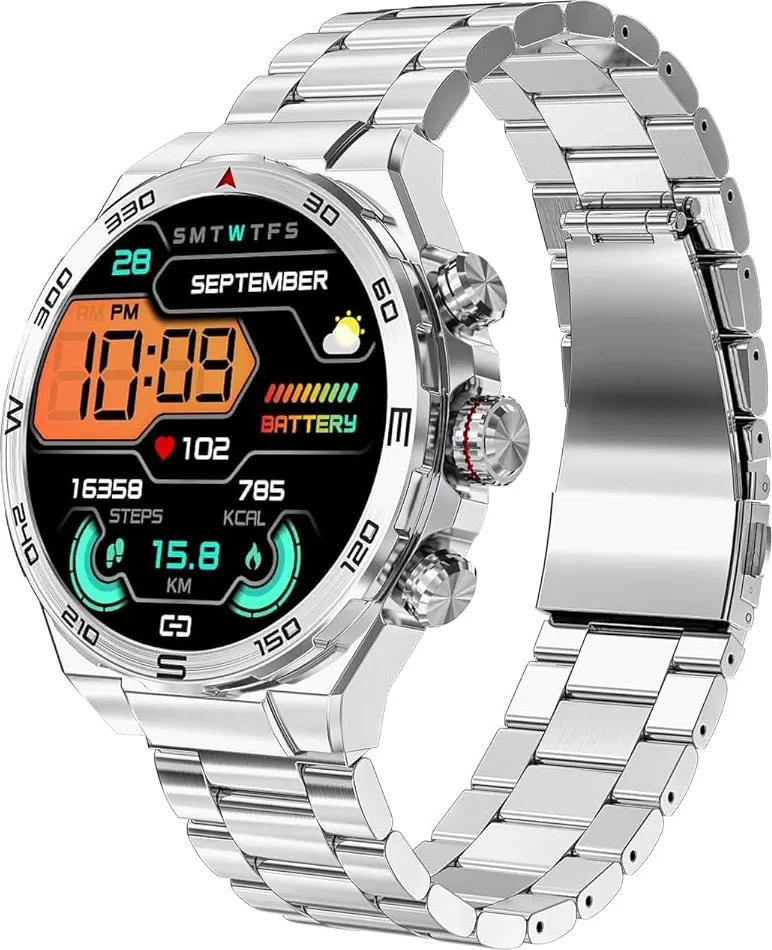 Gizmore Ikon Luxe Smartwatch Price in India 2025, Full Specs & Review ...