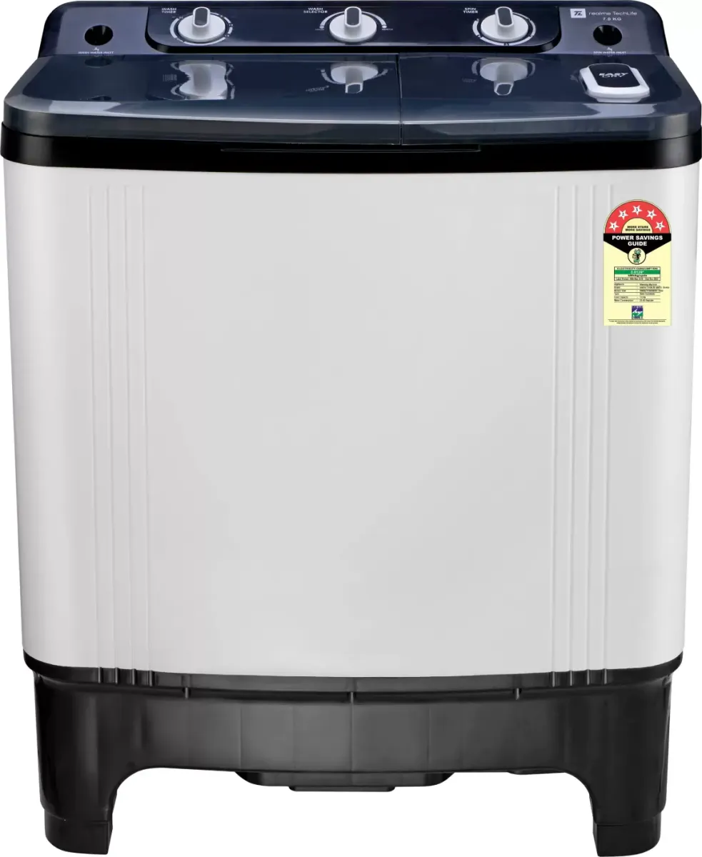 Realme TechLife RMSA705NNNDW 7 kg Semi Automatic Washing Machine Price ...