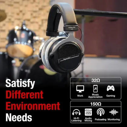 Superlux HD330 Pro Wired Headphones (150 ohm) - Price in India (Apr ...