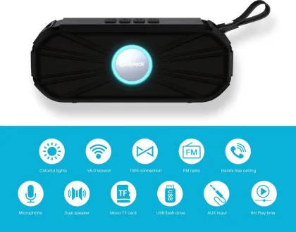 Candytech S2 Flare 10W Bluetooth Speaker - Price in India (Apr 2026 ...