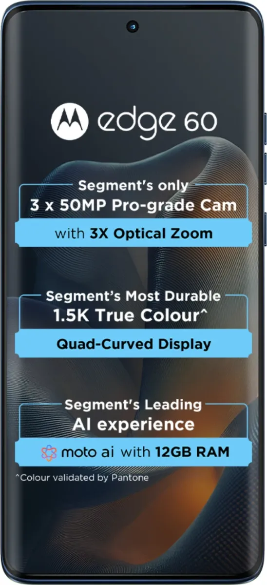 Motorola Edge 60 5G Price in India 2025, Full Specs & Review | Smartprix