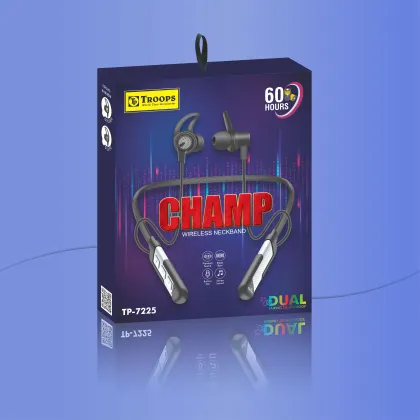 TP TROOPS TP-7225 Wireless Neckband - Price in India (Apr 2026), Specs ...
