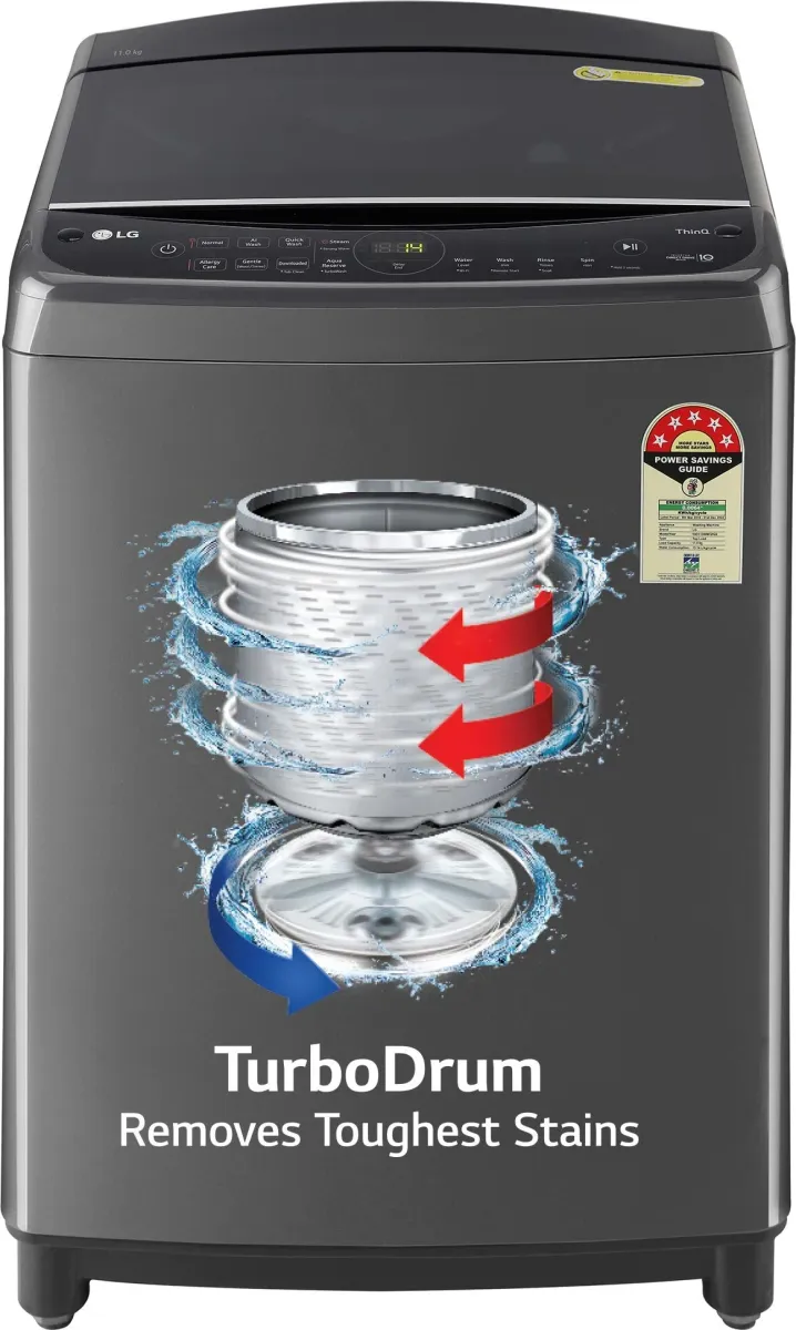 LG THD11SWM 11 kg Fully Automatic Top Load Washing Machine Price in ...