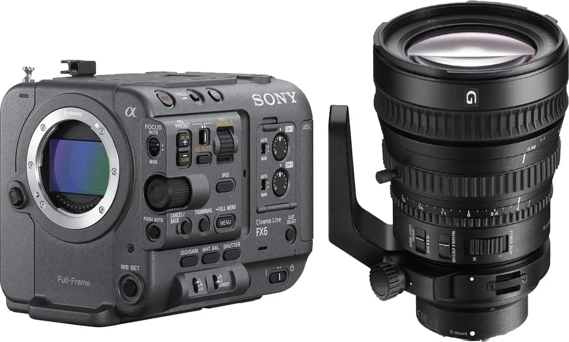 Sony FX6 Cinema Camera with FE PZ 28-135mm F4 OSS G Lens Price in ...