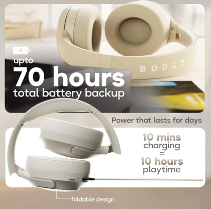 Boult Audio Q Wireless Headphones Price in India 2025, Full Specs & Review | Smartprix