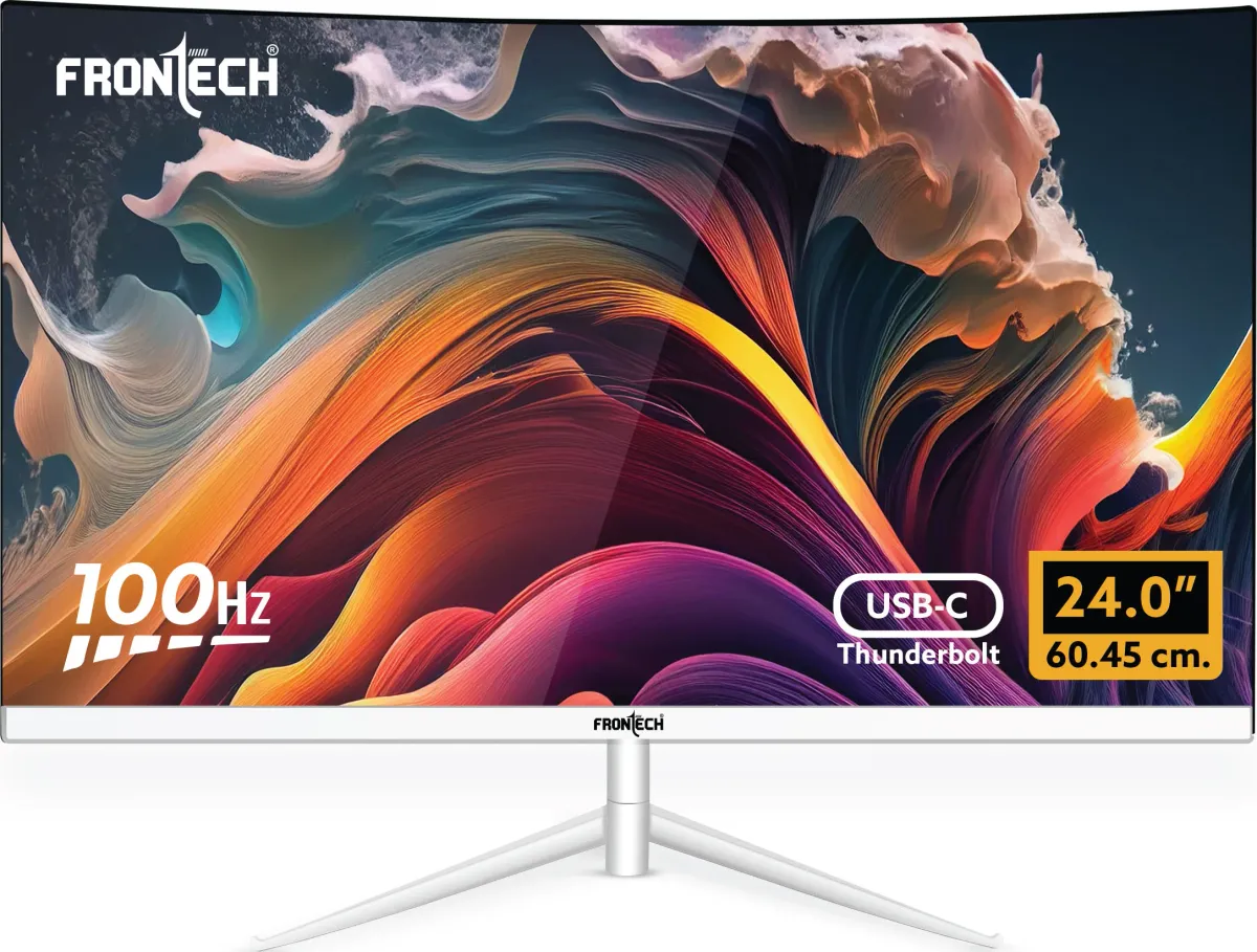 Frontech Ultima MON-0077 23.8 inch Full HD Curved Monitor Price in ...