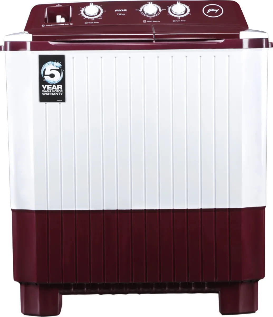 Godrej WS AXIS 7.0 PN2 T 7 kg Semi Automatic Top Load Washing Machine ...