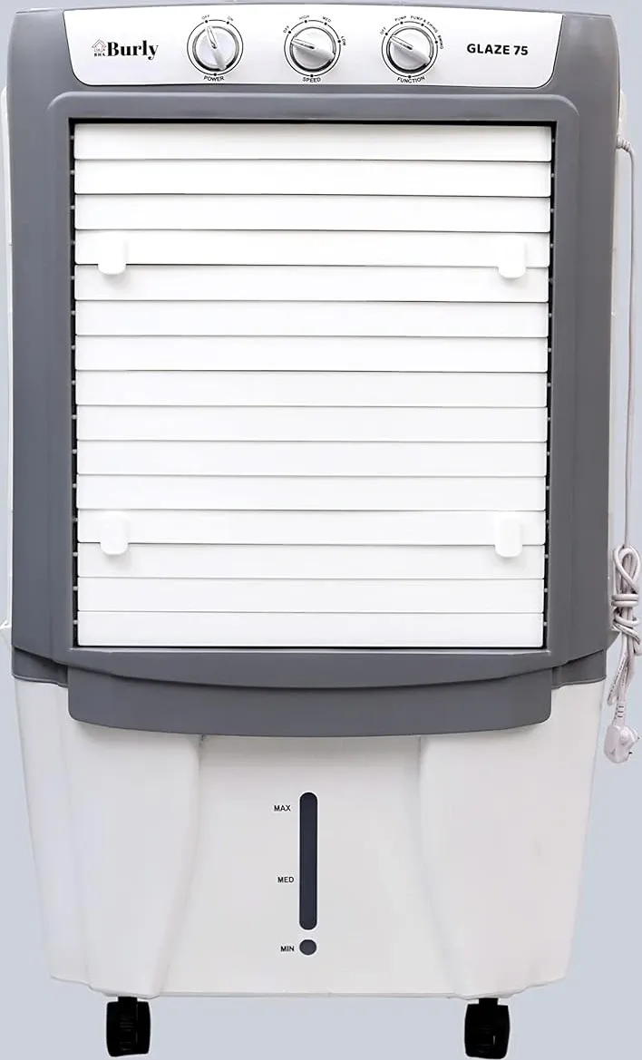Burly Glaze 75 L Desert Air Cooler - Price in India (Apr 2026), Specs ...