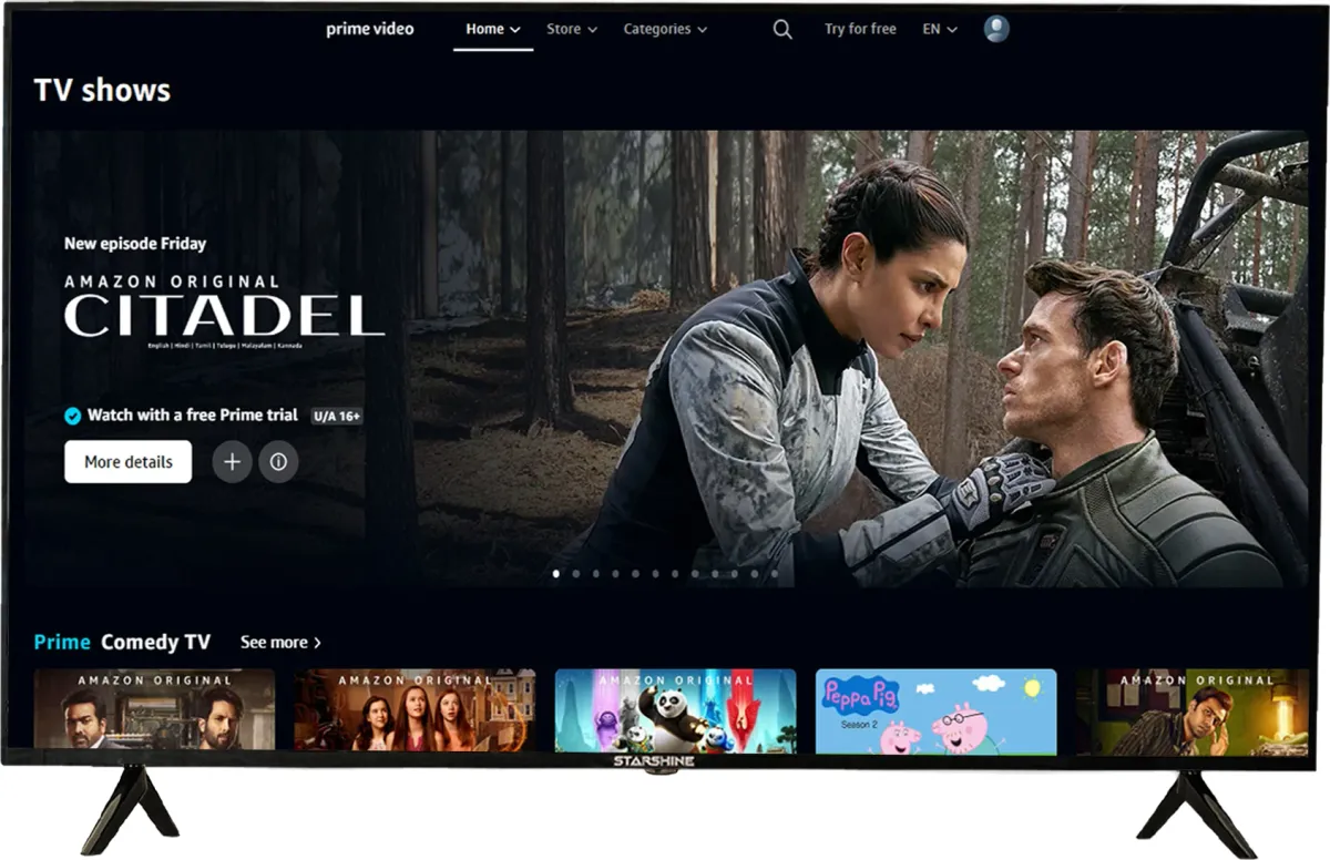 Starshine ATPL-5500 55 inch Ultra HD 4K Smart LED TV Price in India ...