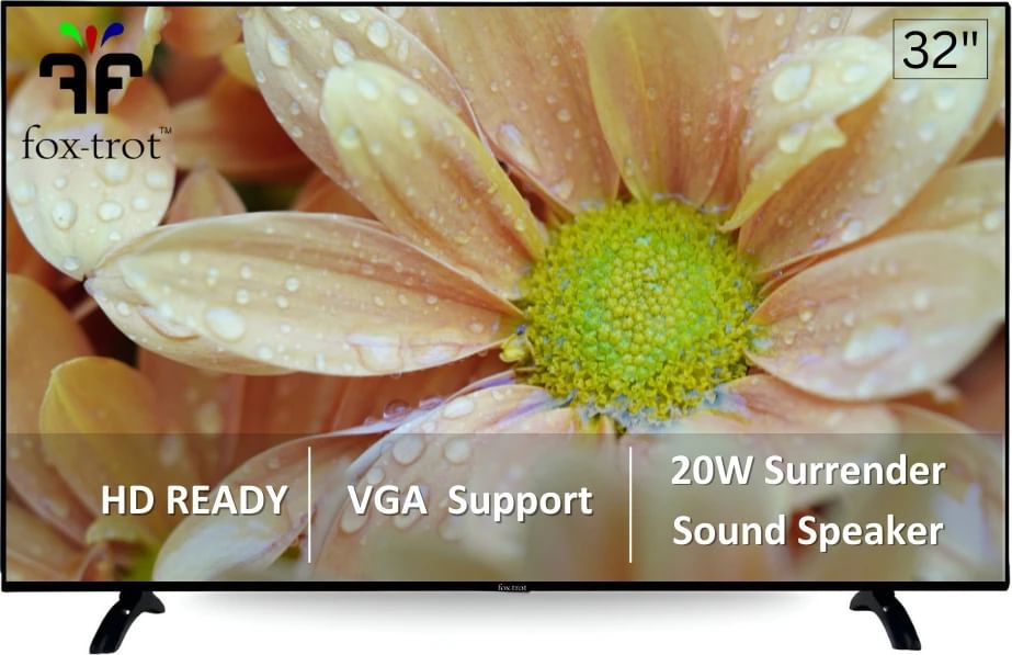 Fox-Trot 32HD-LB 32 inch HD Ready Smart LED TV Price in India 2024, Full Specs & Review | Smartprix