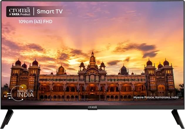 Croma CREL43FSD24601 43 inch Full HD Smart LED TV Price in India 2025 ...