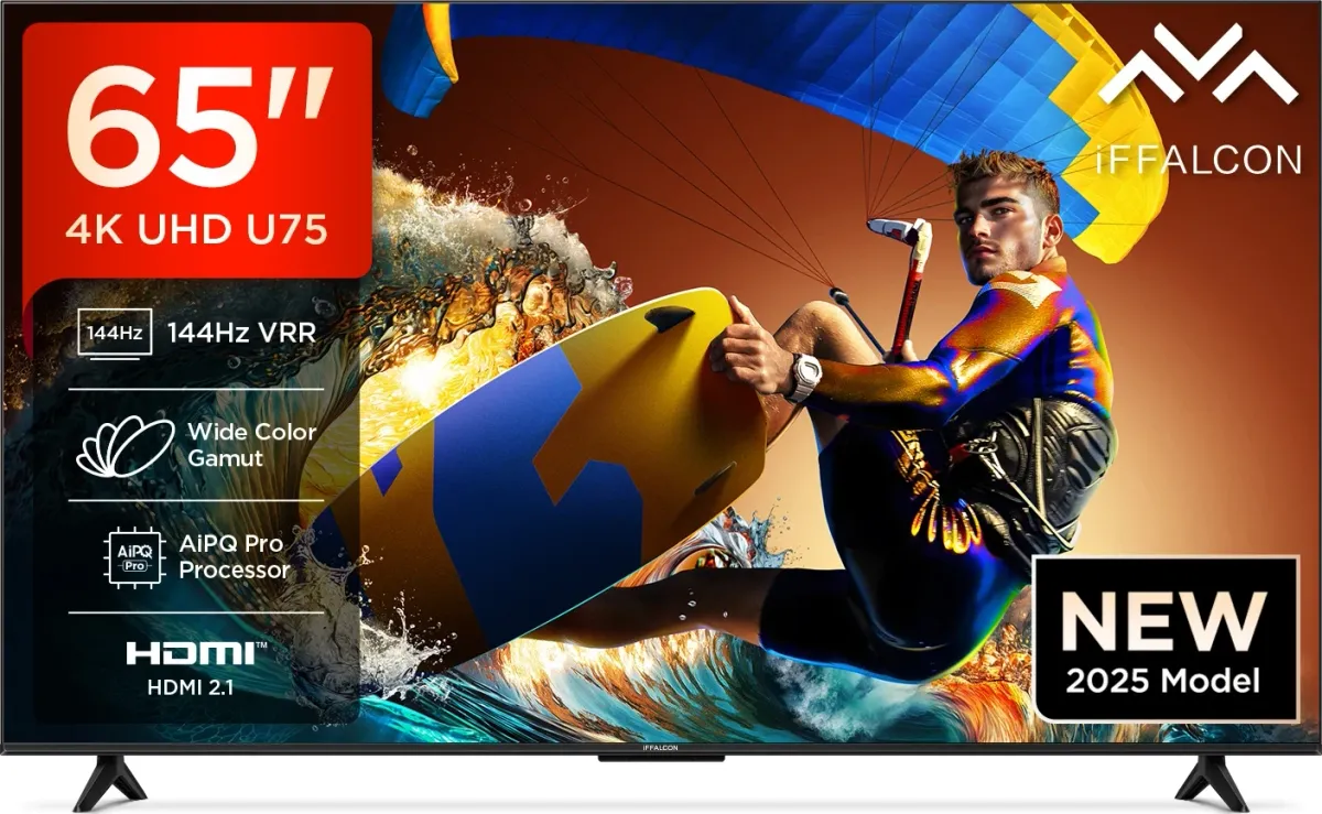iFFALCON U75 65 inch Ultra HD 4K Smart QLED TV (65U75) Price in India ...