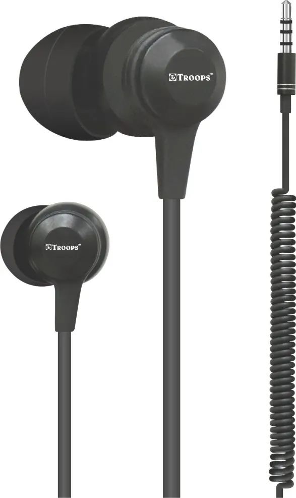 TP TROOPS TP-7071 Wired Earphones Price in India 2025, Full Specs ...