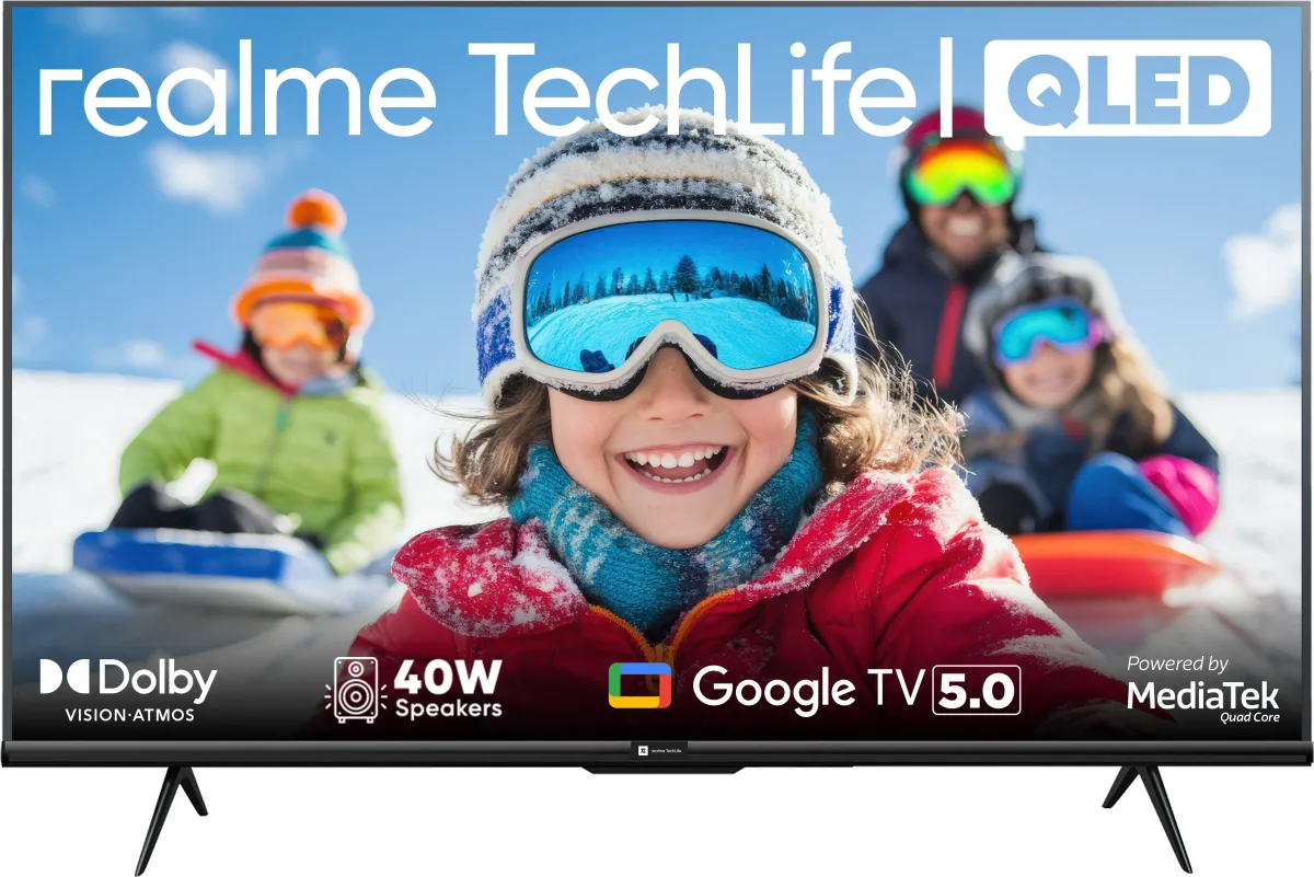 Realme TechLife 55UHDGQRVSAQ 55 inch Ultra HD 4K Smart QLED TV Price in ...