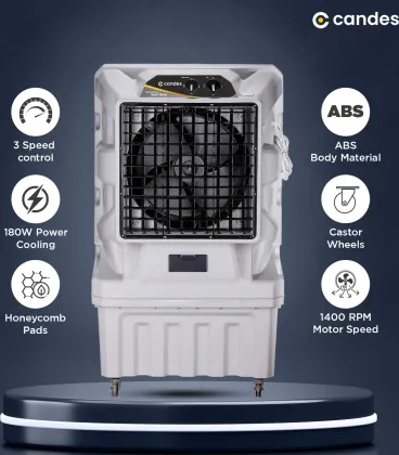 Candes Herculean 130 L Desert Air Cooler Price in India 2025, Full ...