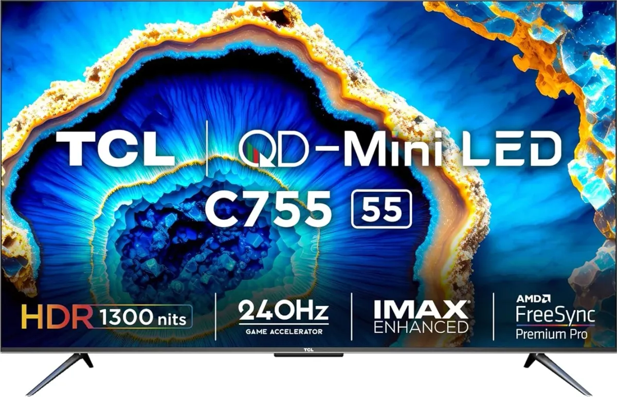 TCL C755 55 inch Ultra HD 4K Smart Mini LED TV (55C755) Price in India 2025, Full Specs & Review ...