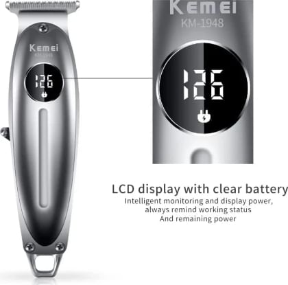 Kemei KM-1948 Trimmer Price in India 2025, Full Specs & Review | Smartprix