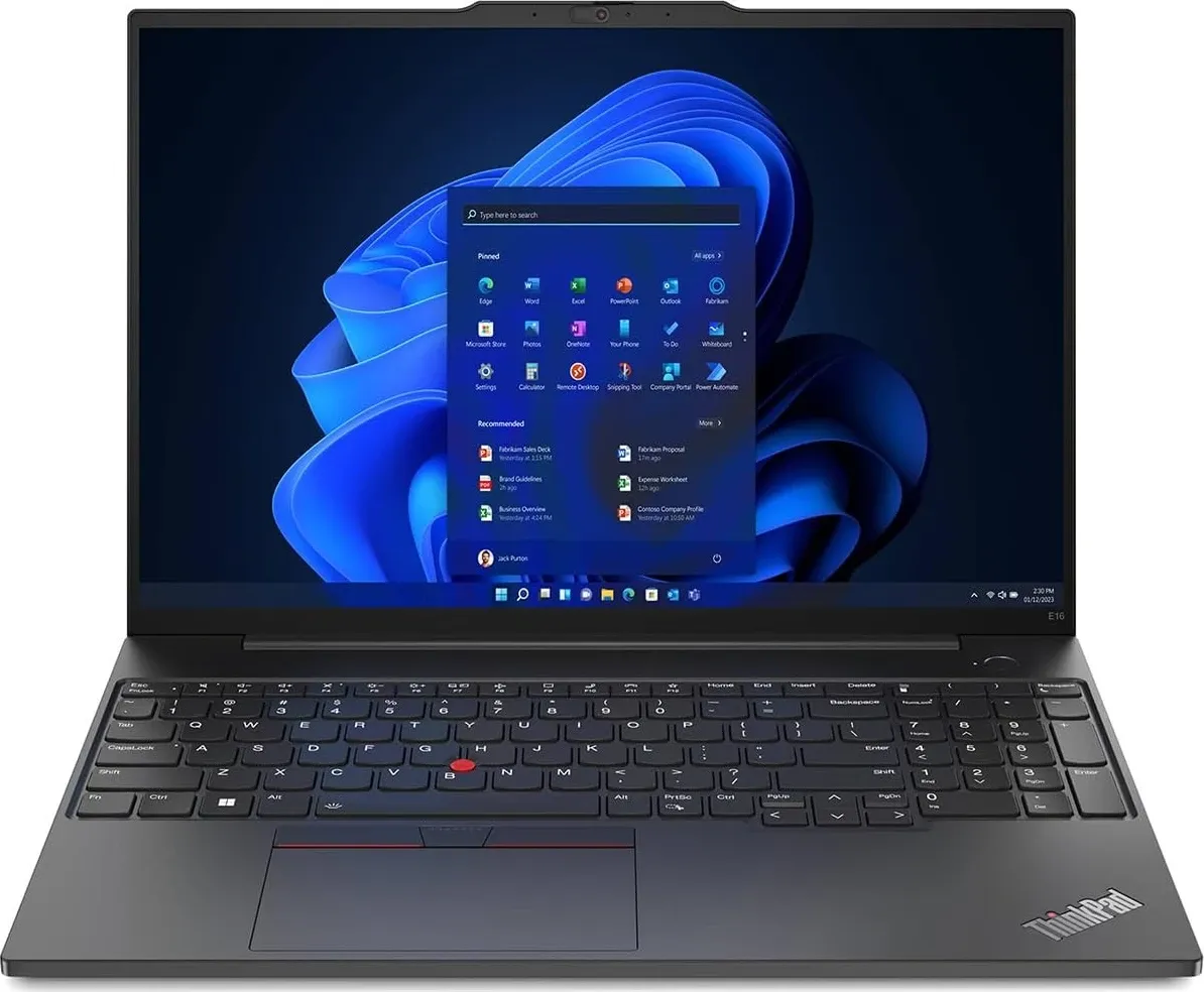 Lenovo ThinkPad E16 Gen 1 21JN003YUS Laptop (13th Gen Core i5/ 16GB ...