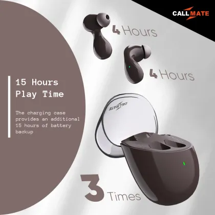 Callmate Capsule True Wireless Earbuds - Price in India (May 2026 ...